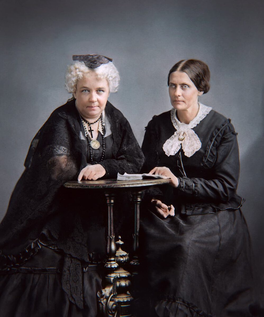 Elizabeth Cady Stanton, Susan B. Anthony – Woodrow Wilson: The Light ...