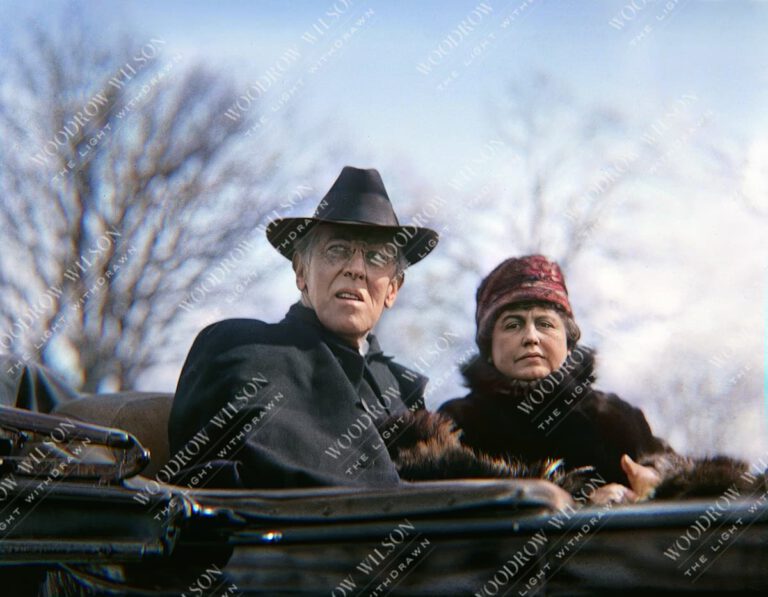 Woodrow & Edith Wilson, 1920 – Woodrow Wilson: The Light Withdrawn