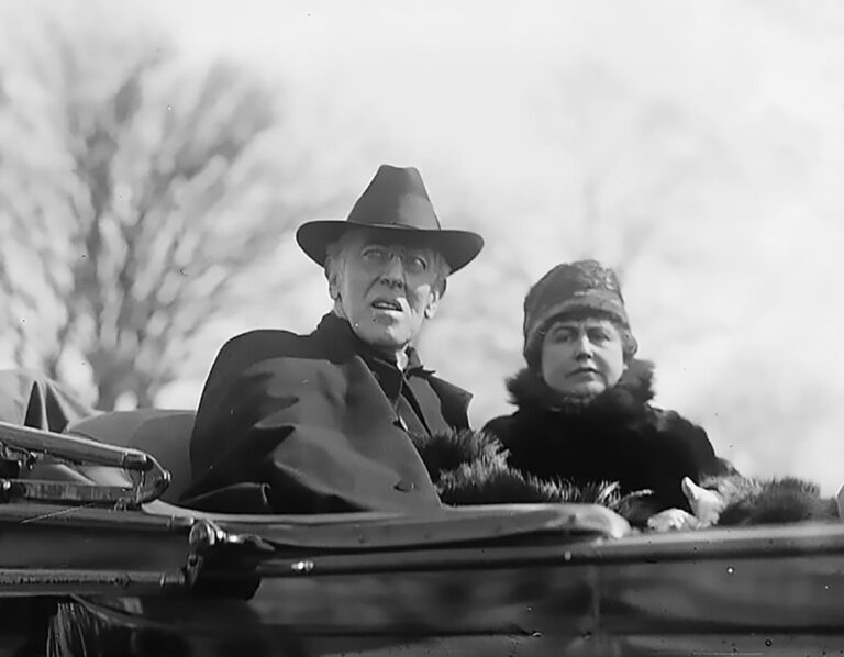 Woodrow & Edith Wilson, 1920 – Woodrow Wilson: The Light Withdrawn
